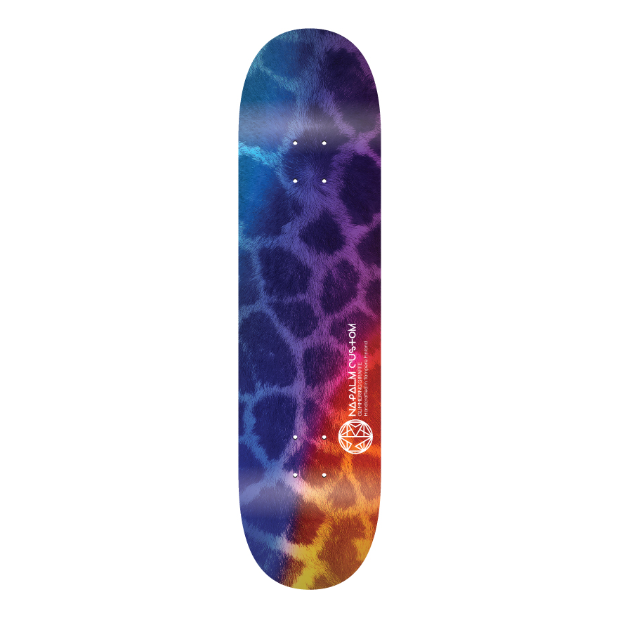 Short Popsicle W8"/WB14" - Med-Concave Giraffe Slick - Napalm Custom