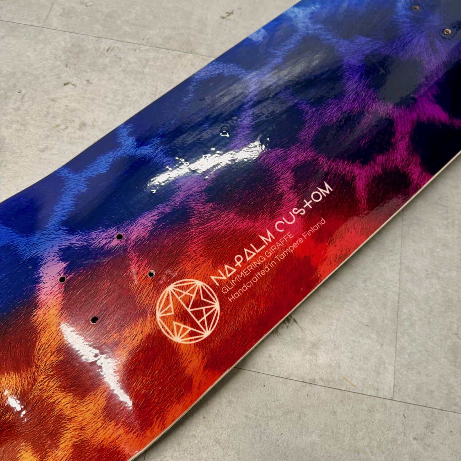 9"/15" Giraffe Slick Popsicle - Super Deck By Napalm Custom