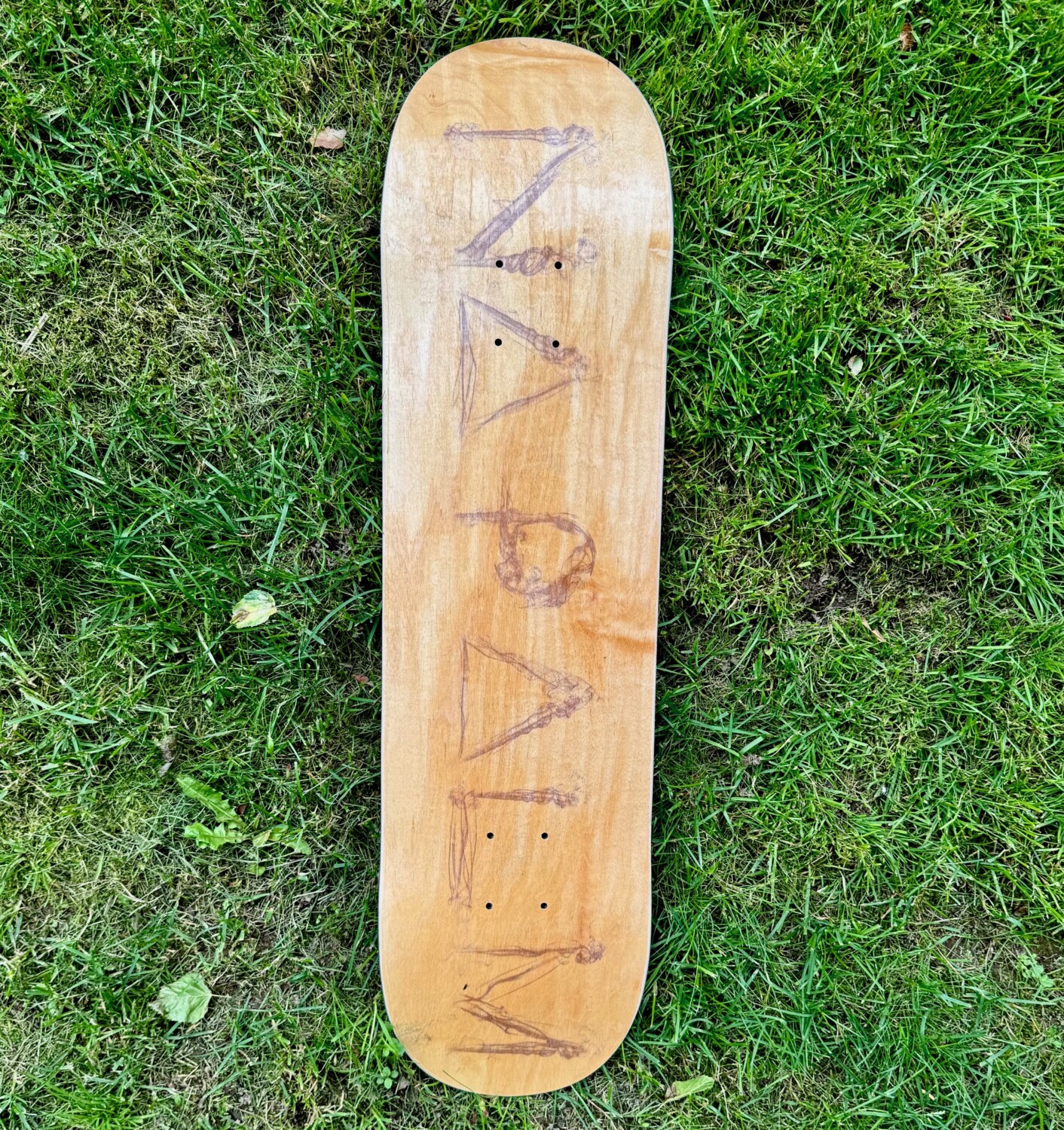 W8.125"/WB14.2" DREAM deck WOOD - Medium Twin Tip - Napalm Custom